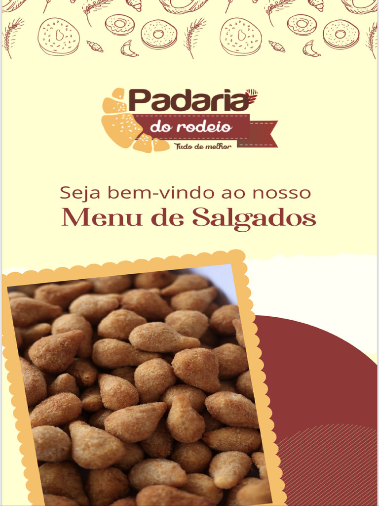 Menu de Salgados | PDF