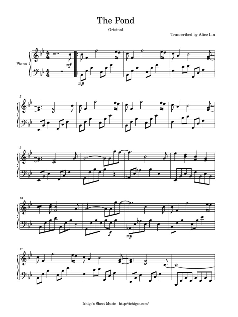 Orisinal - The Pond | PDF