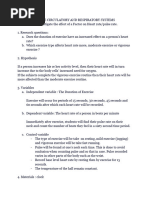 Heart Rate Investigation Guide | PDF | Heart Rate | Heart