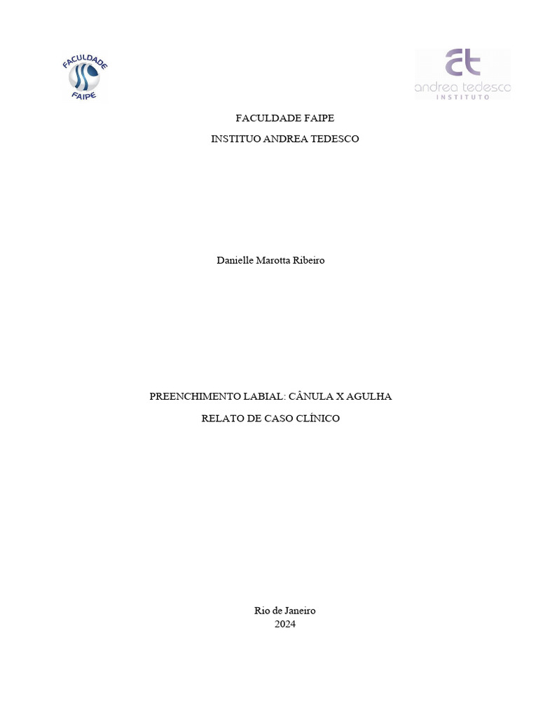 TCC Danielle Marotta Corrigido | PDF | Estética | Beleza