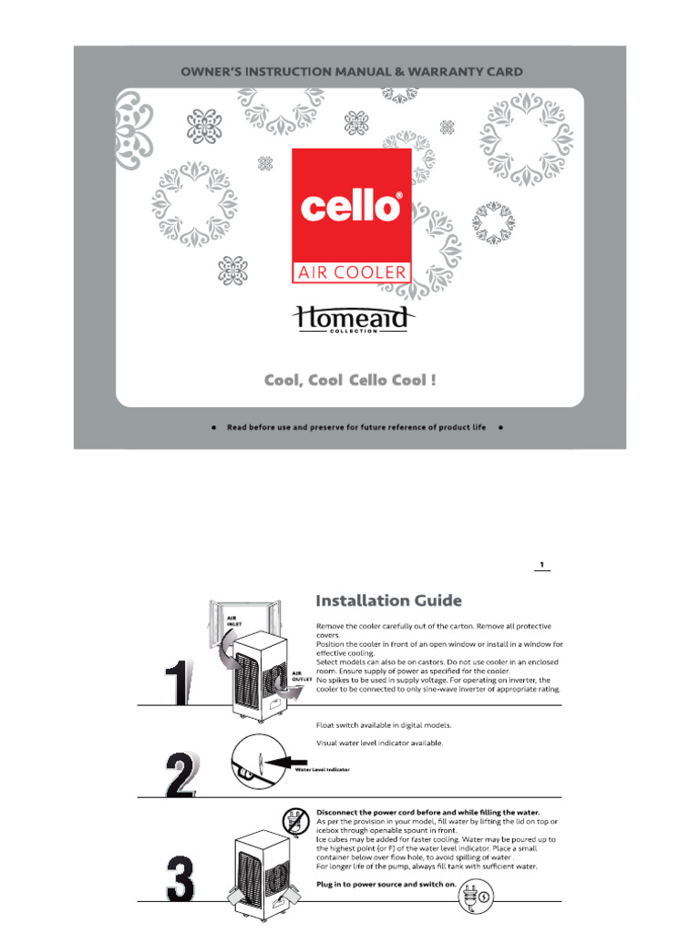 Cooler User Manual Rewise 2017 | PDF | Electrical Connector ...