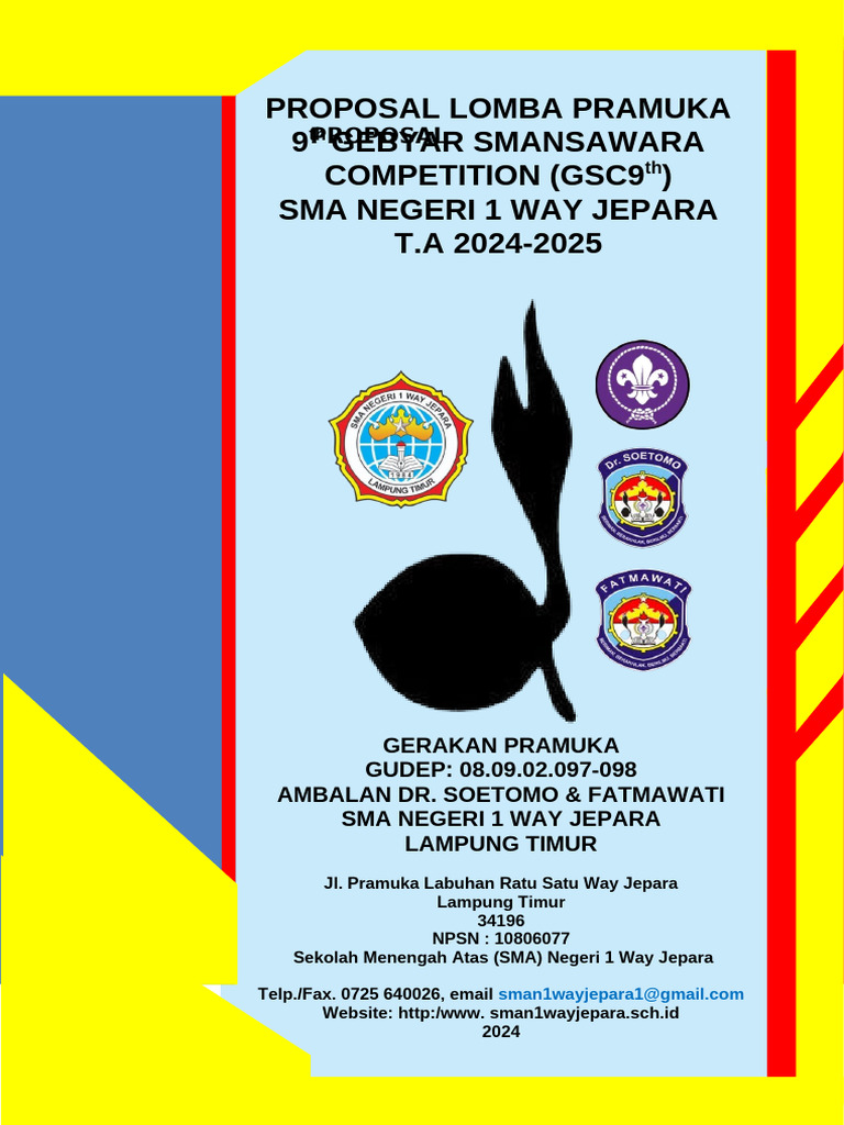 Proposal Lomba Pramuka GSC9th 2024 | PDF