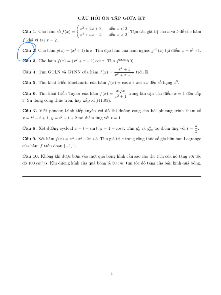 Ôn Thi GT1 GK | PDF