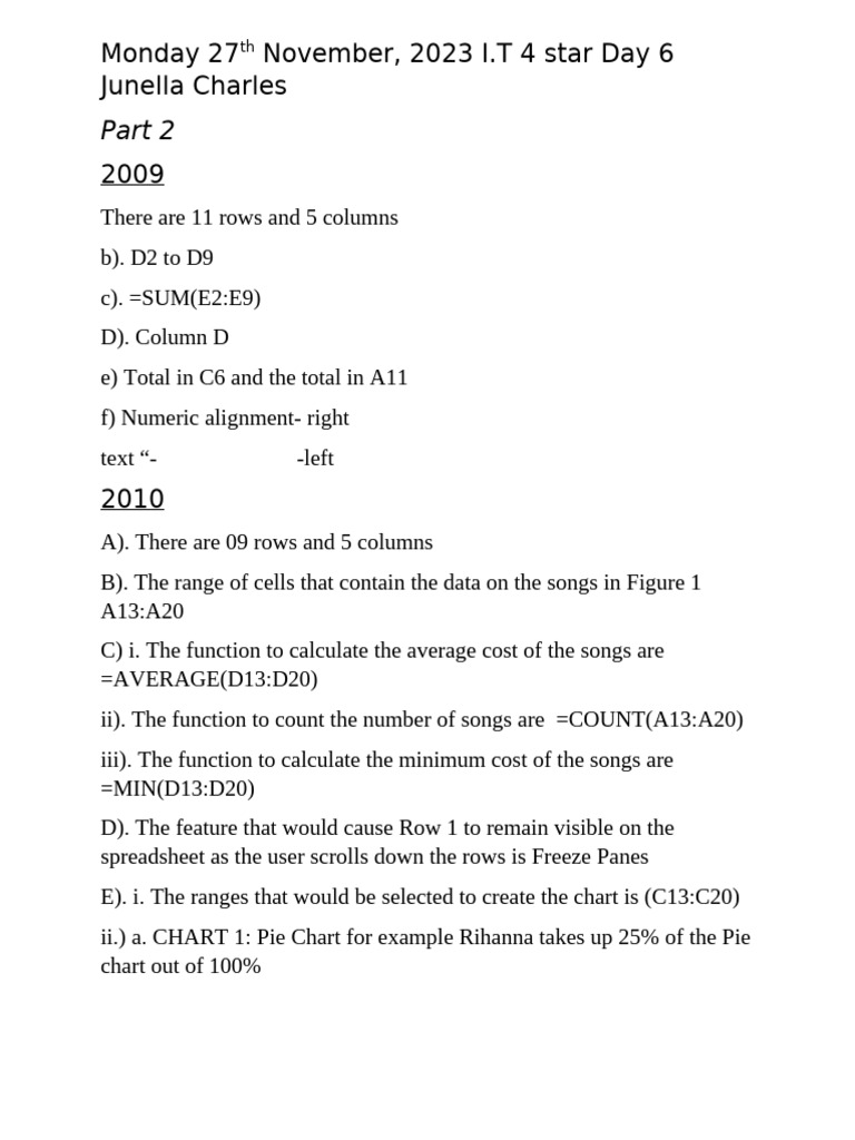 Information Tech Part 2 | PDF