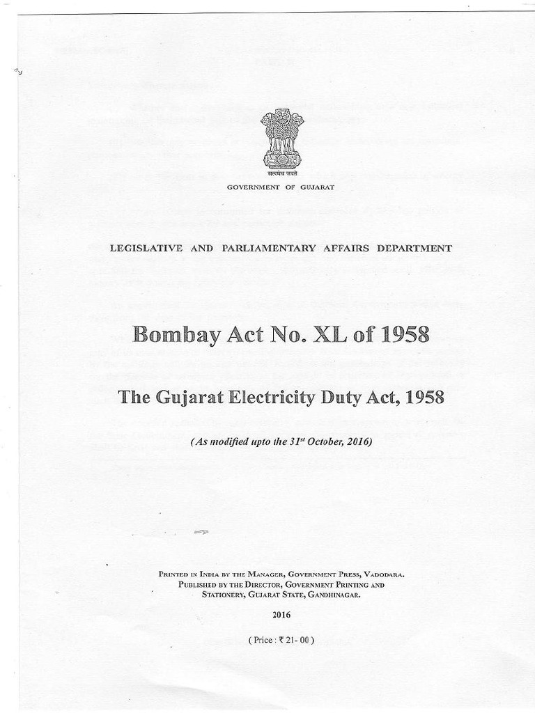 Bombay Act 18022010 | PDF