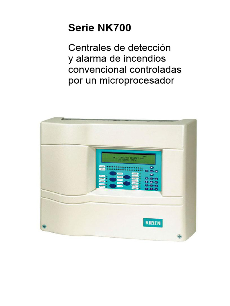 Central Convencional KILSEN NK700 | PDF | Relé | Cambiar
