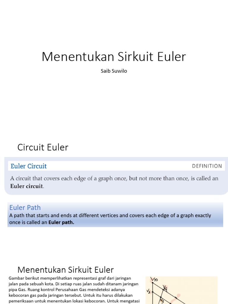 Sirkuit Euler | PDF