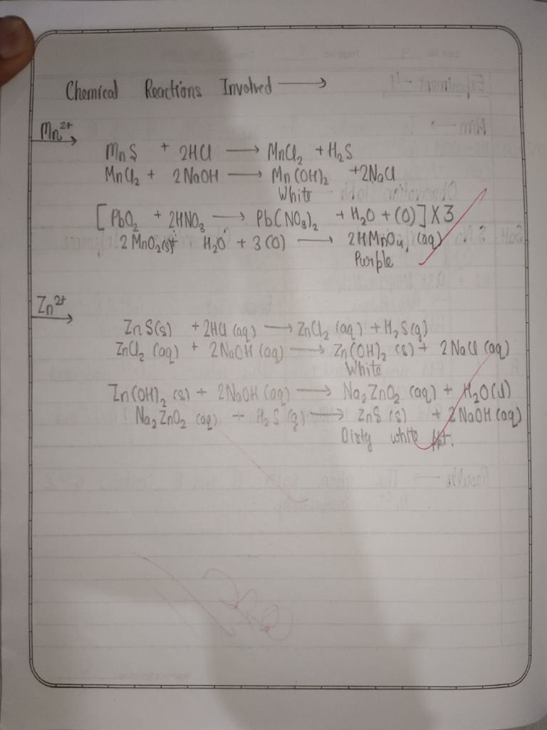 Chemistry Exp - 5,6,7&8 | PDF
