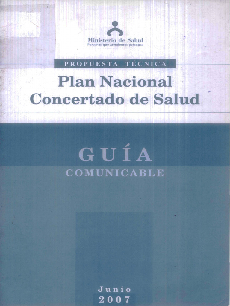 RM 589-2007-MINSA Plan Nacional Concertado de Salud | PDF | Medicamentos con receta | Seguridad ...