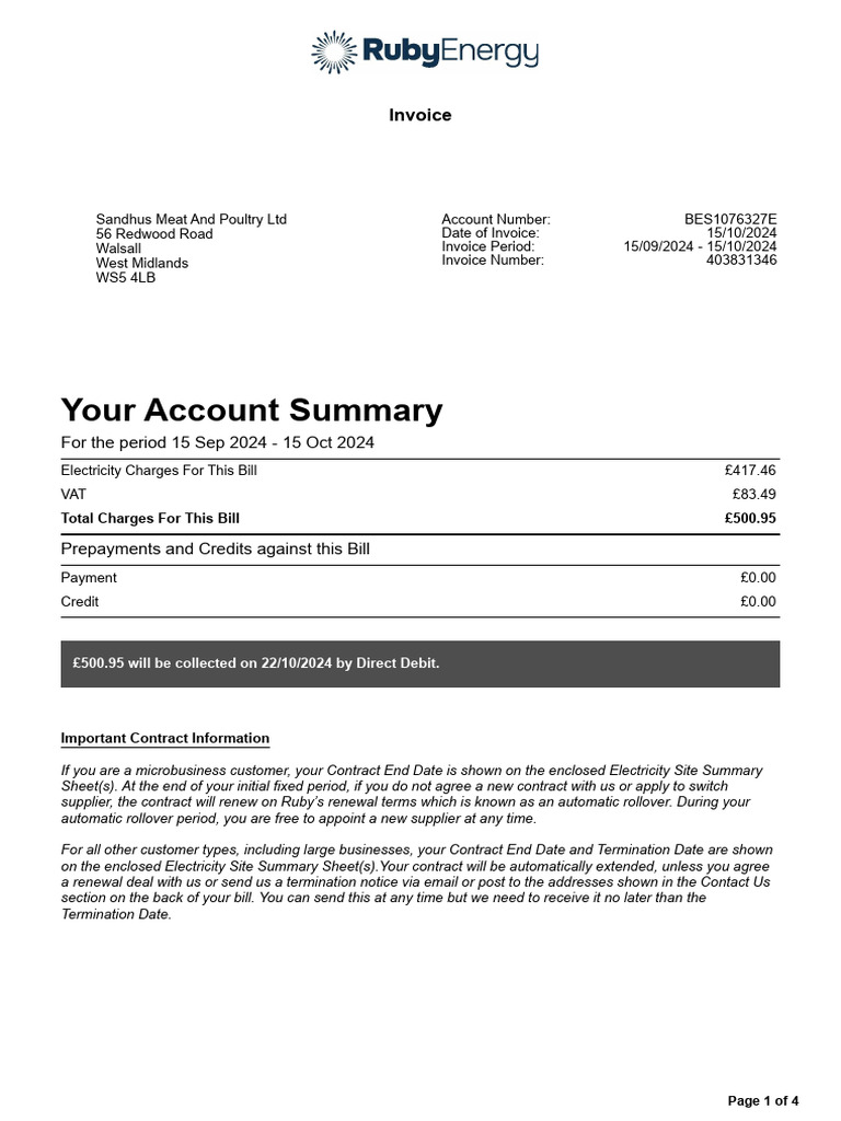 Bill 13670396 | PDF | Fuels | Invoice