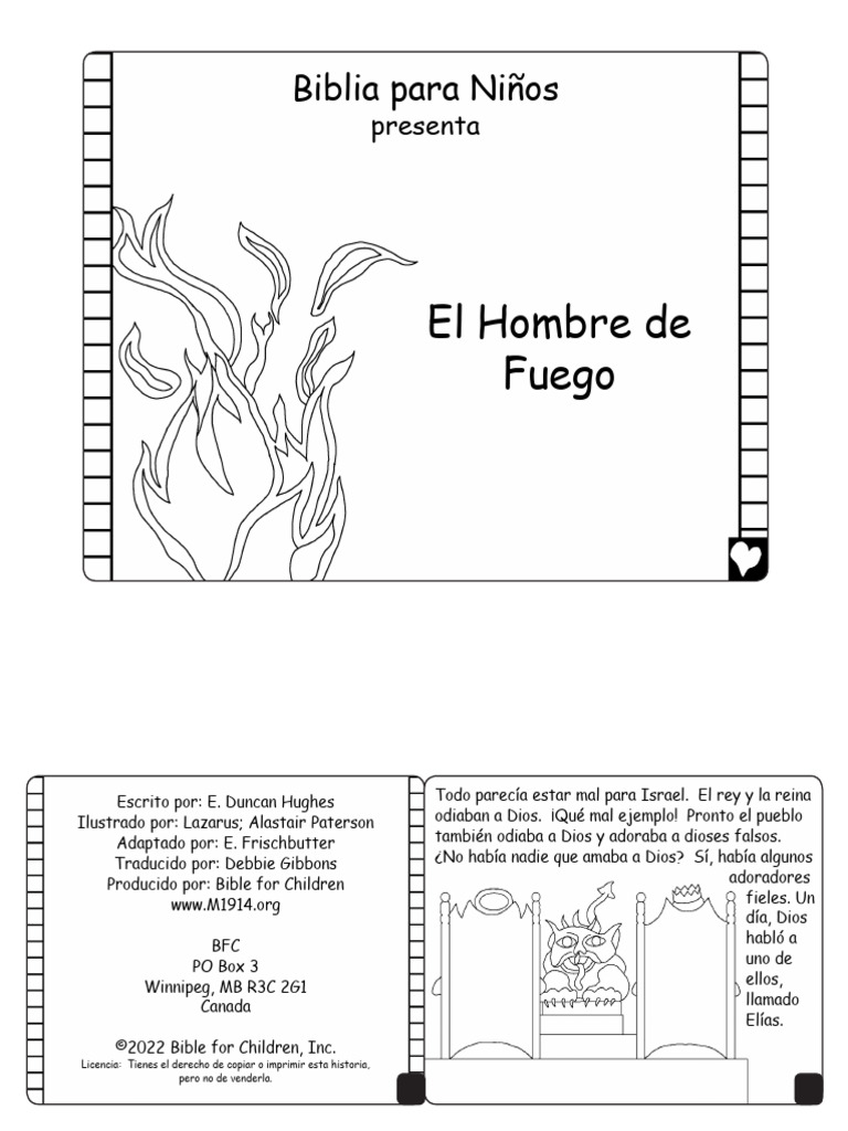 24 The Man of Fire Spanish CB6 | PDF | Elijah | Creencia religiosa y ...