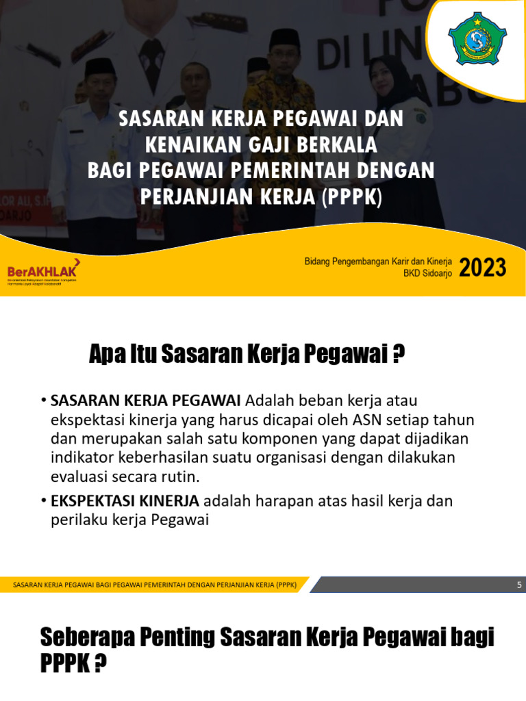 Sosialisasi PPPK KGB SKP Rev1 | PDF | Bisnis | Komputer