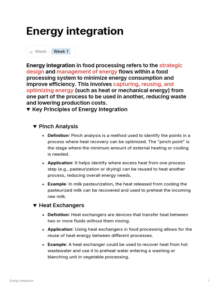 Energy Intigration | PDF | Cogeneration | Efficient Energy Use