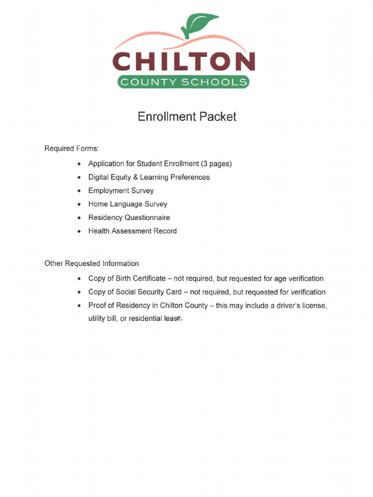 Enrollment Packet 2022 | PDF | Wellness