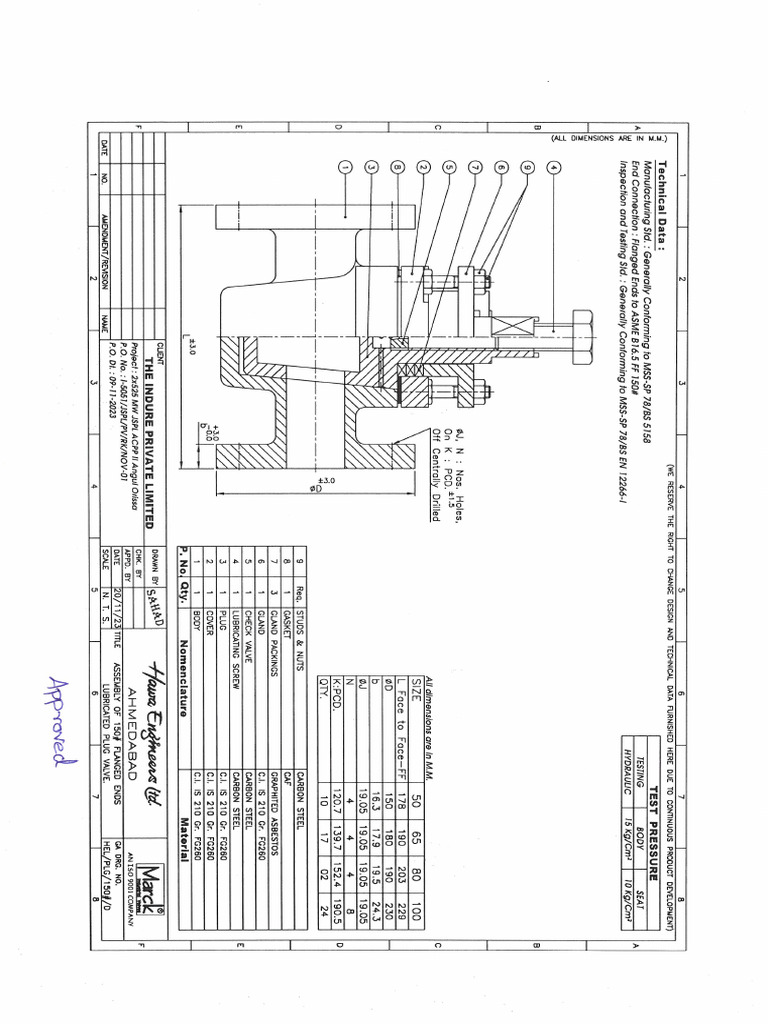 GA - Plug Valve | PDF