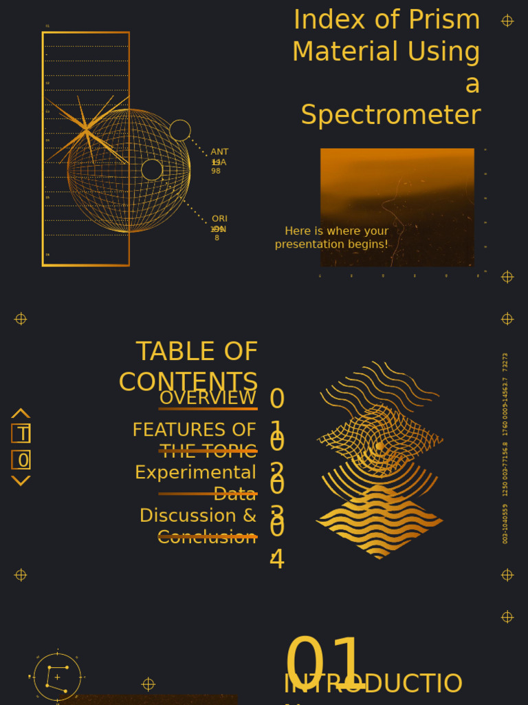 Physics Lab Presentation On Refractive Index of Prism | PDF ...