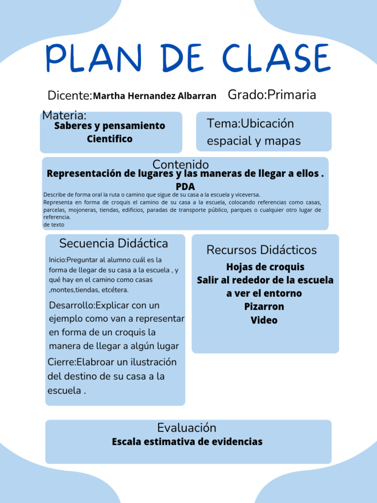 Plan Clase | PDF