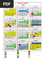 Academic Calendar - ARU | PDF | Academic Term