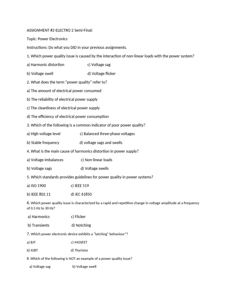 Assignment 2 SemiFinal ELECTRO 2 | PDF | Rectifier | Power Supply
