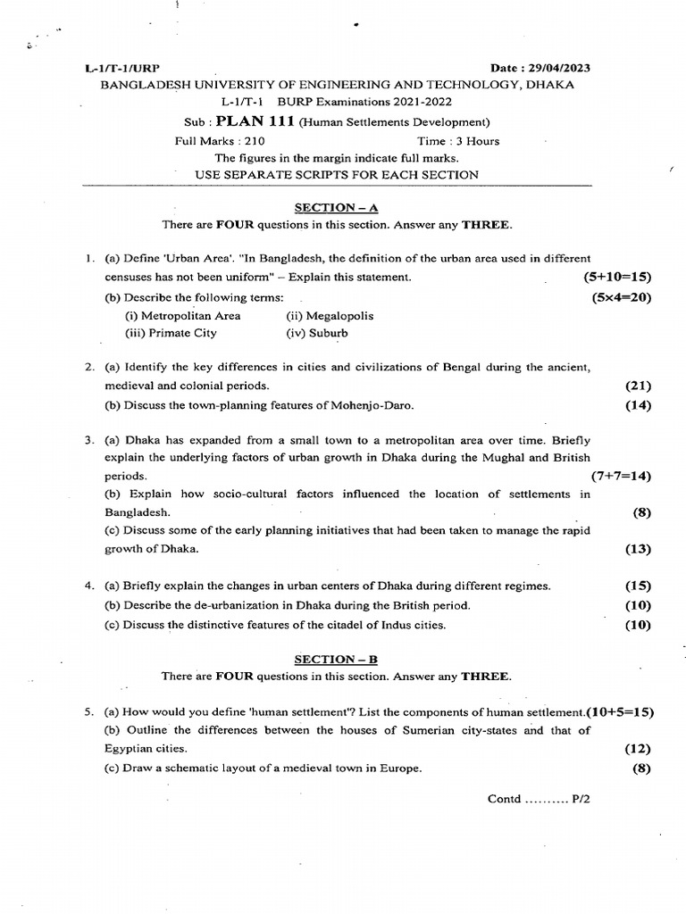 PLAN 111: L-lff-l/URP Date: 29/04/2023 | PDF | Demand | Supply (Economics)