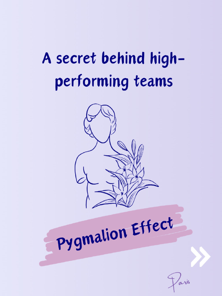 Pygmalion Effect | PDF