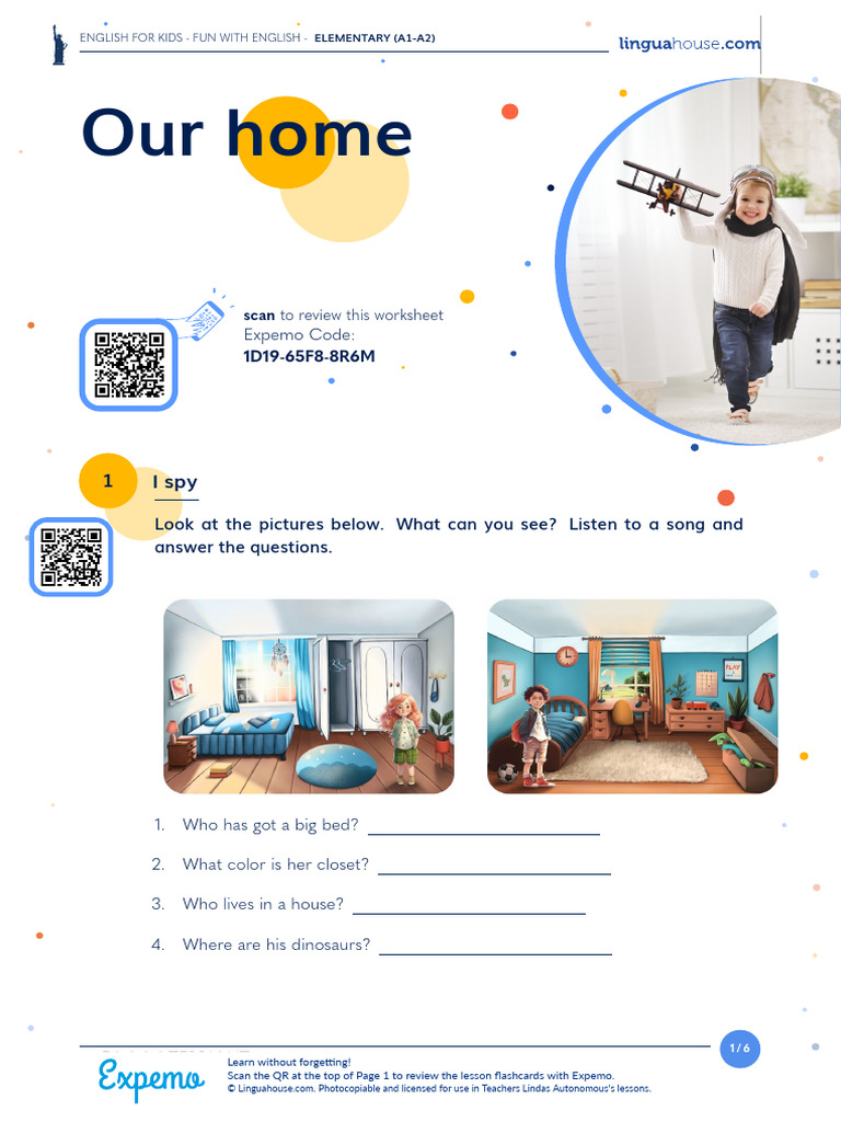 Our Home American English Student | PDF | English Language | Learning