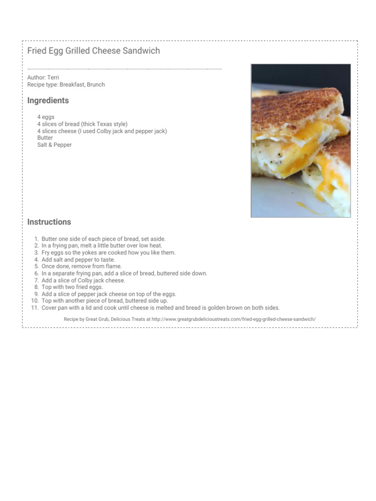 Fried Sandwitch | PDF