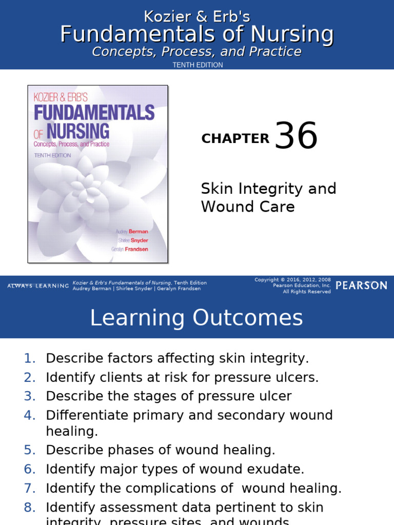 4 +5 Skin Integrity Wound ch36 Modified by Ali Batran | PDF | Wound ...