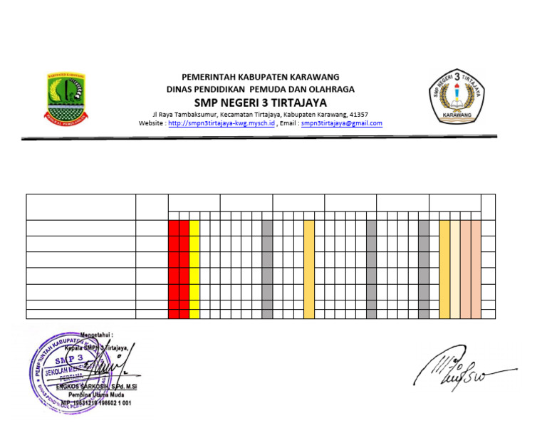 PROSEM GANJIL PAI Kelas 7 KURMER | PDF