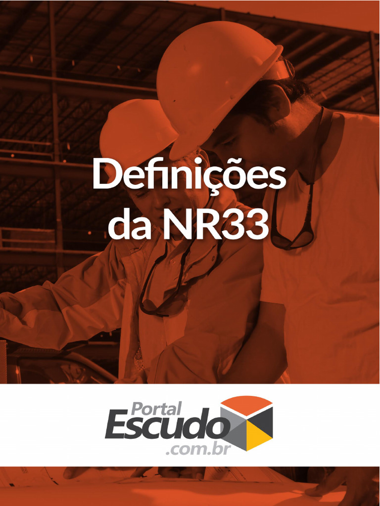 NR33: Segurança em Espaços Confinados | PDF | Resgate | Paramédico