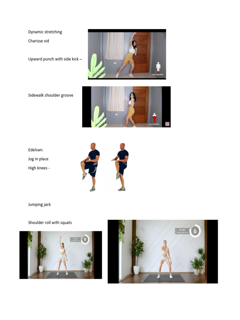 Pathfit Stretching Samples | PDF