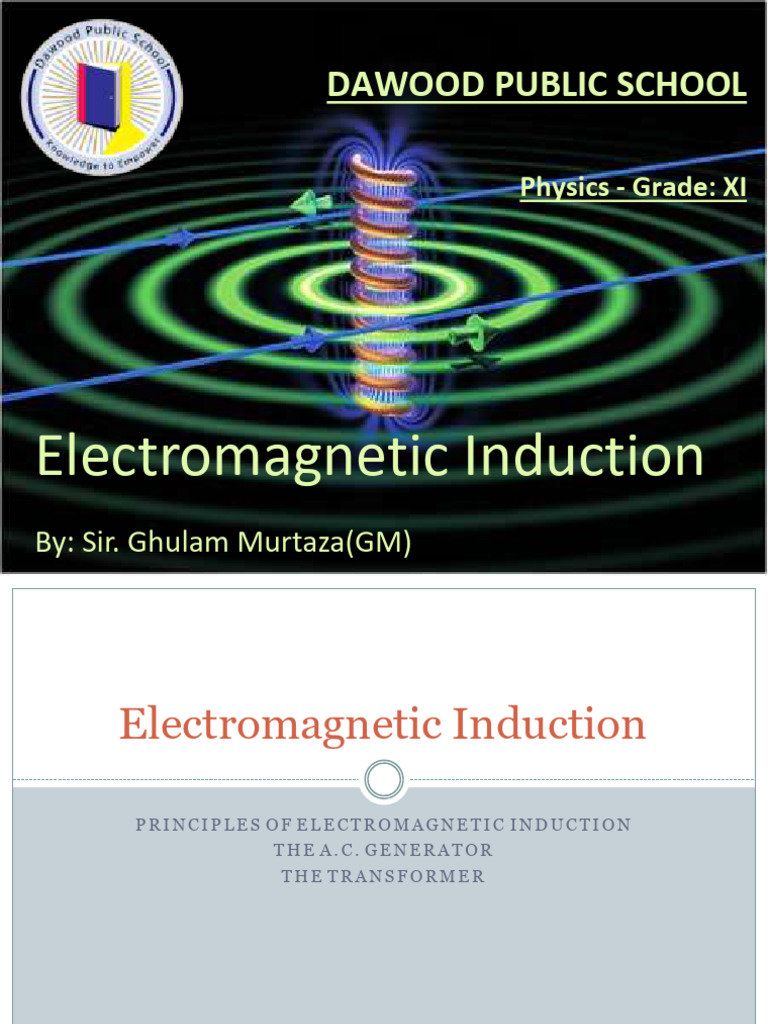Electromagnetic Induction2 Converted Pdf Transformer Electromagnetic Induction
