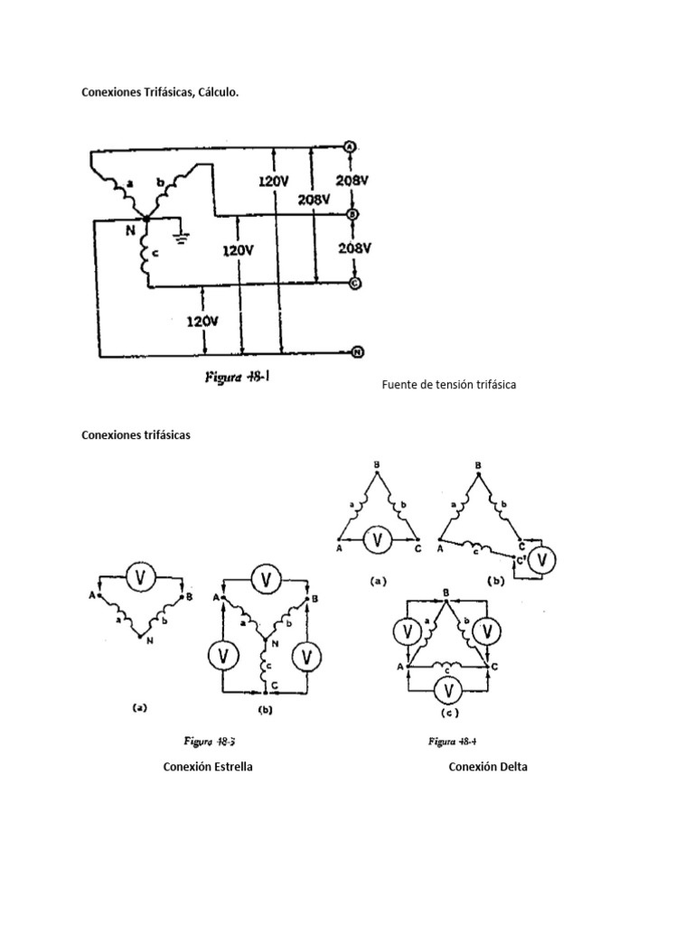 Conexiones Trifasicas | PDF