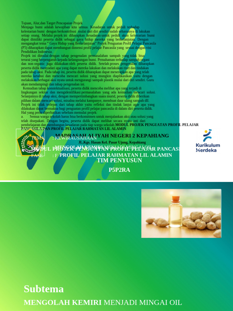 Modul P5p2ra Fase F | PDF