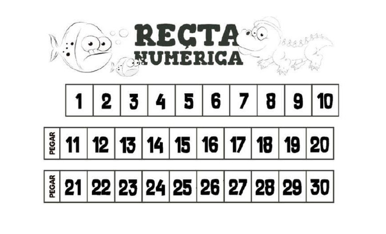 Recta Numerica | PDF