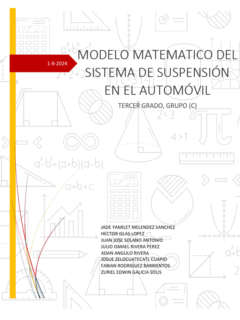 Proyecto Integrador Edo | PDF | Oscilación | Eje