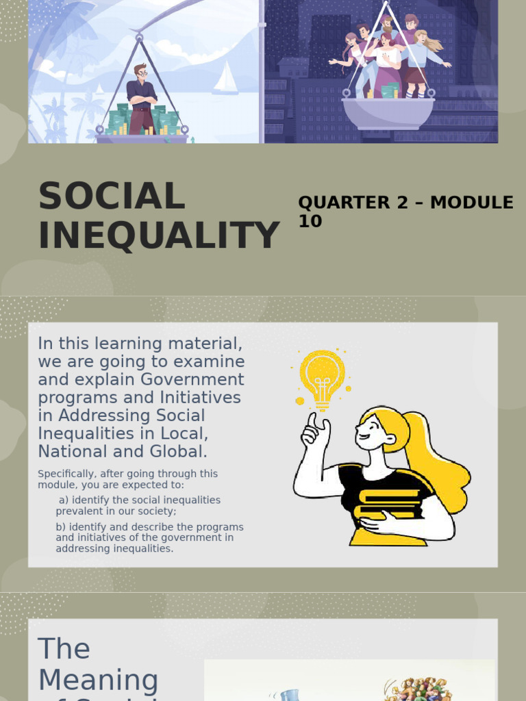 Module 10 Social Inequality | PDF | Discrimination & Race Relations ...