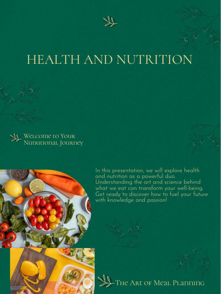 Mastering Health and Nutrition Basics | PDF | Self-Improvement | Wellness