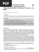MRI Acronyms and Terminology Guide | PDF | Imaging | Spectroscopy