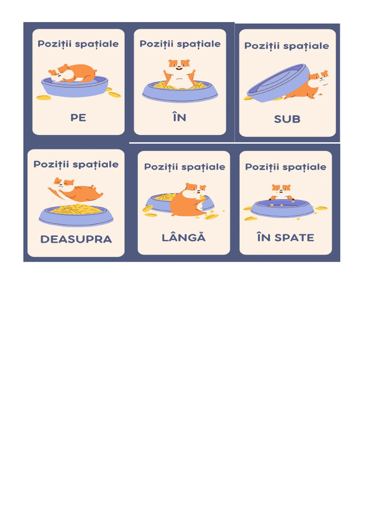 1 Pozitii Spaíale | PDF