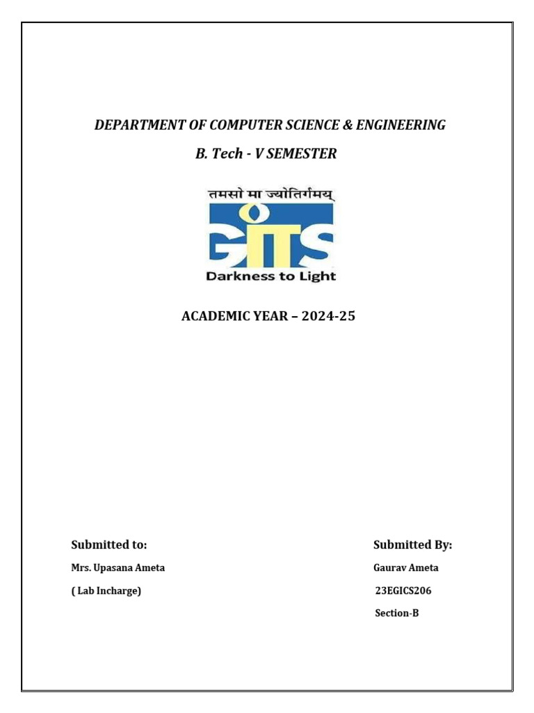 CD File Front Page | PDF