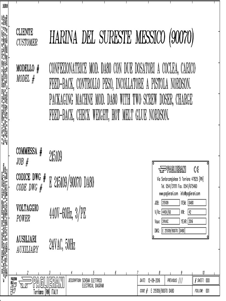 Harina Del Sureste-Ocrim (Da80) 215109 | PDF