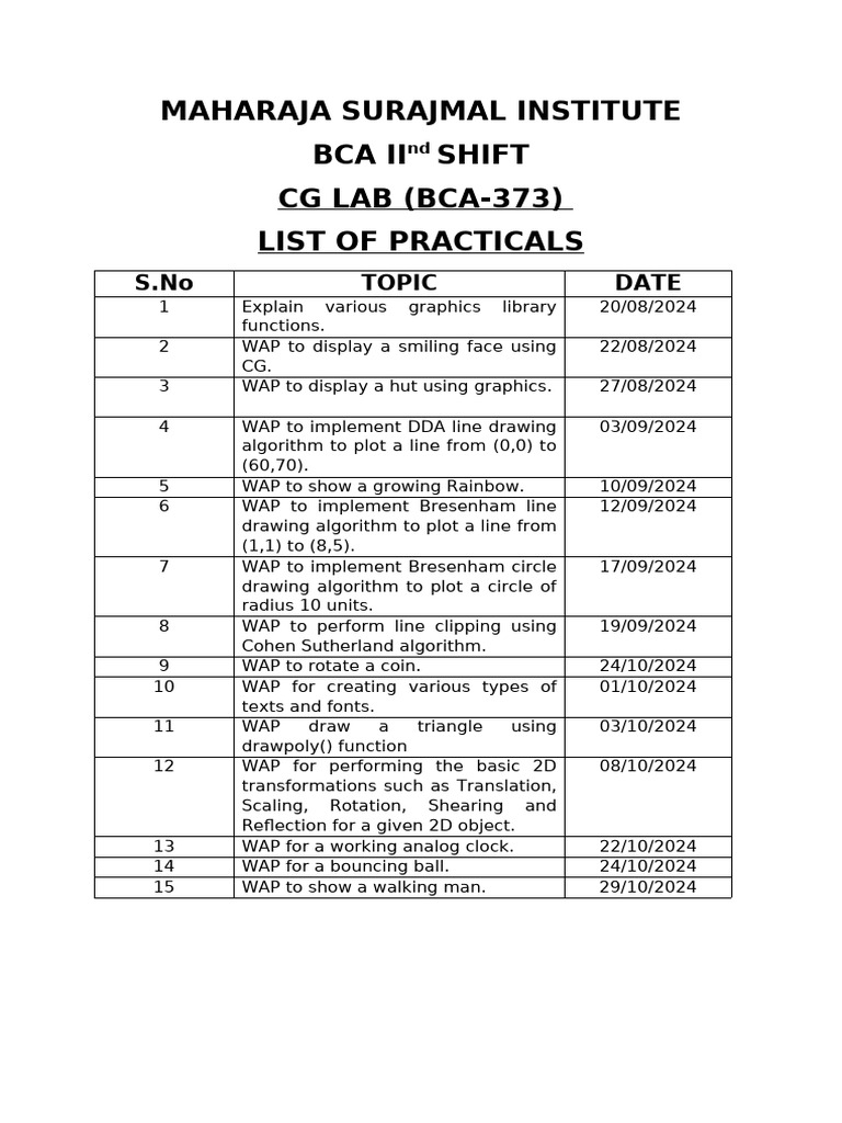 CG File Final 2024 | PDF | Computers | Technology & Engineering