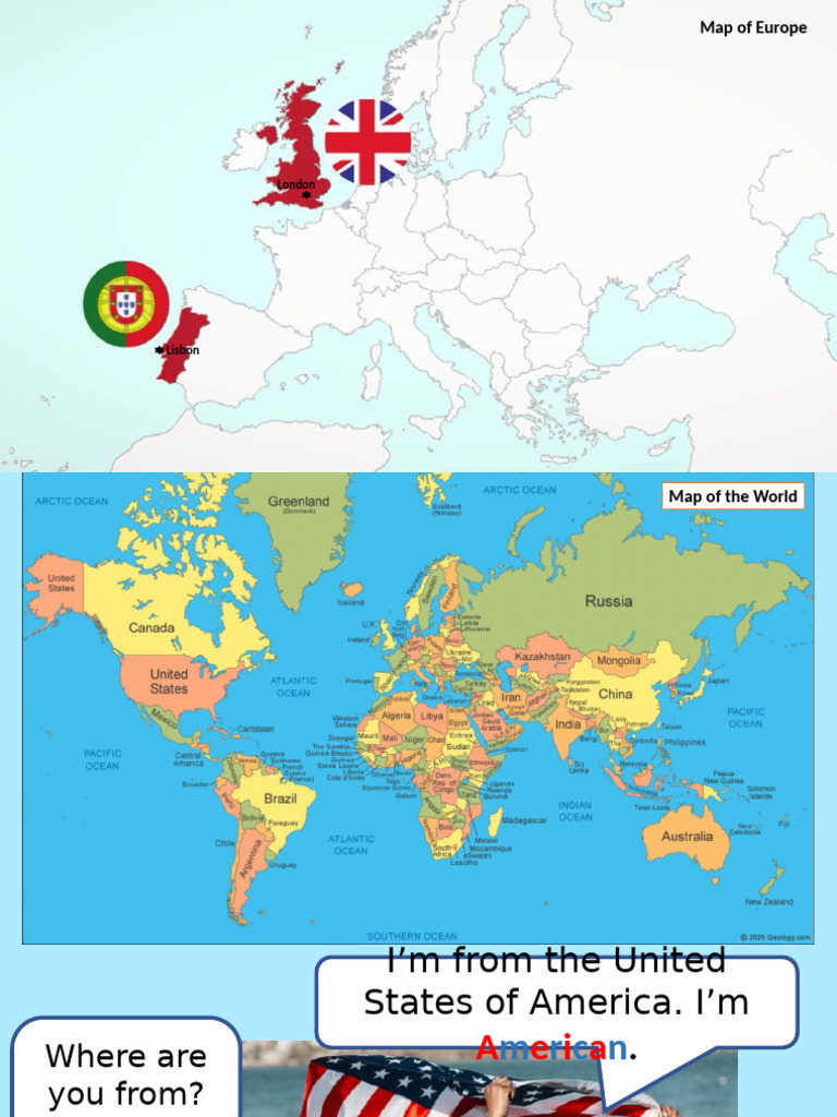 European Nationalities and Capitals Guide | PDF | Portugal