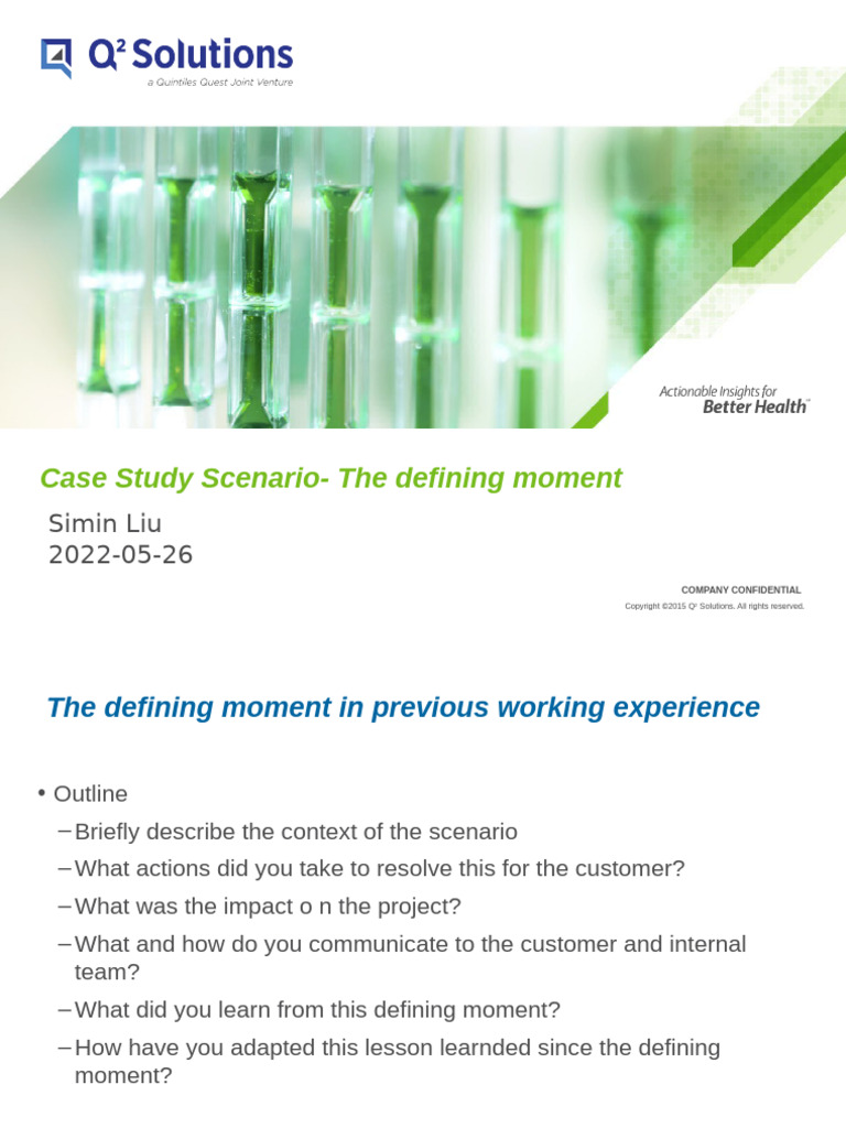 Case Study Scenario Simin | PDF