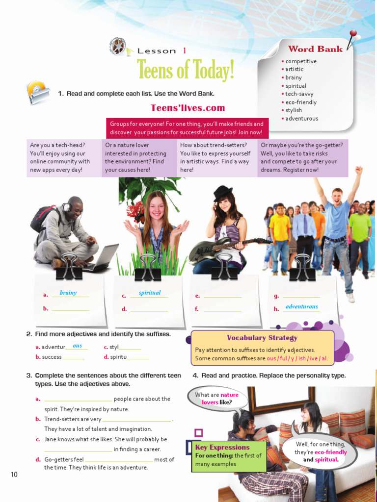 In - English A2.2 - StudentsBook 10 15 | PDF | Facebook | Noun