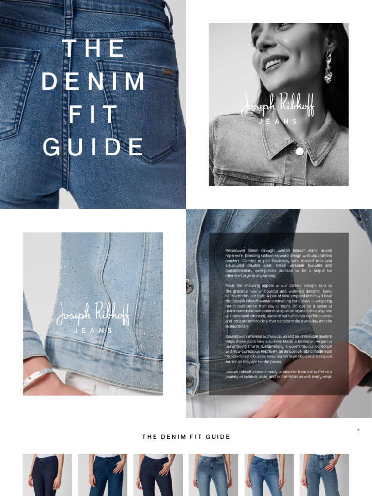 En Denim Fit Guide | PDF | Jeans | Textiles