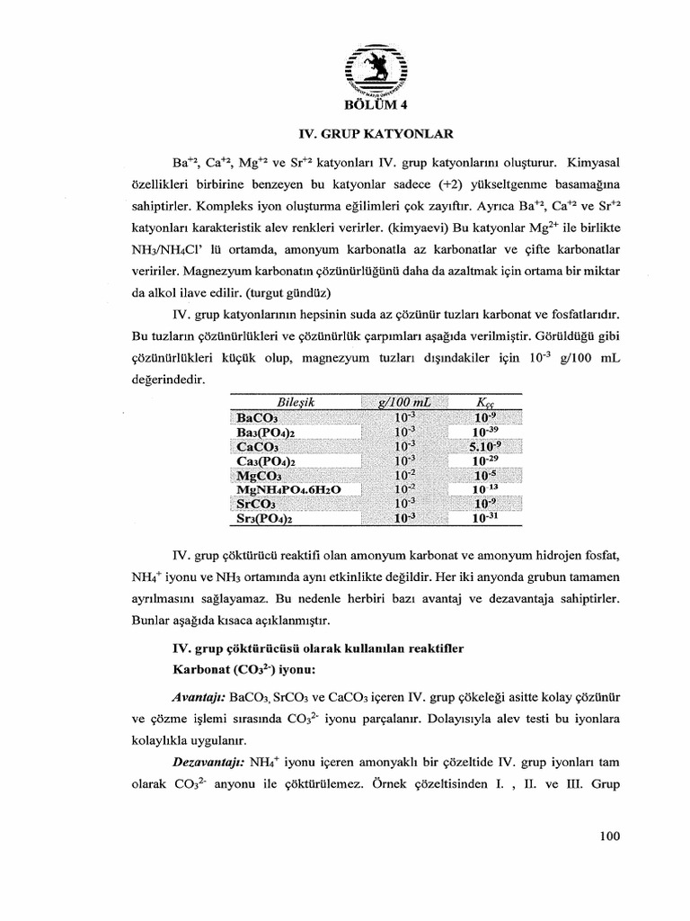 Analitik Kimya Lab 10 Hafta | PDF
