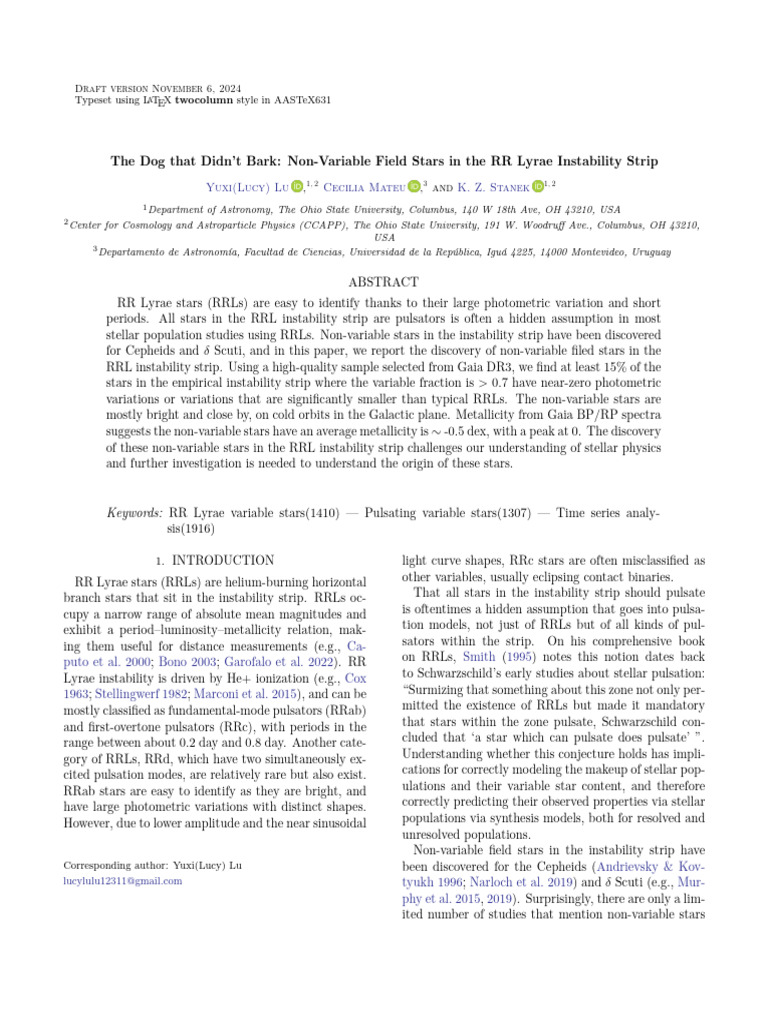 Last Dog | PDF | Stars | Apparent Magnitude