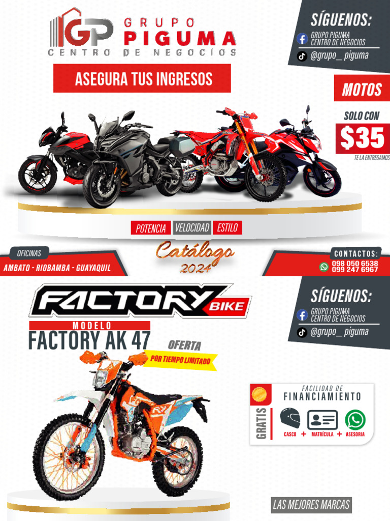 Catalogo 2025 Motos | PDF